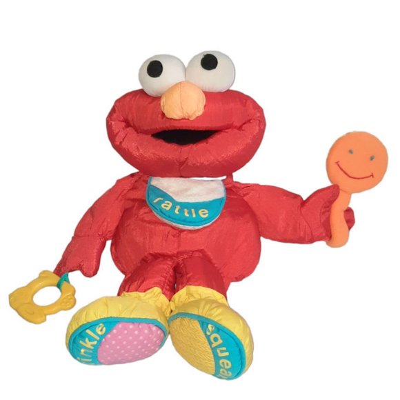 Hasbro | Toys | 994 Hasbro Sesame Street Busy Elmo Baby Toy Rattle ...